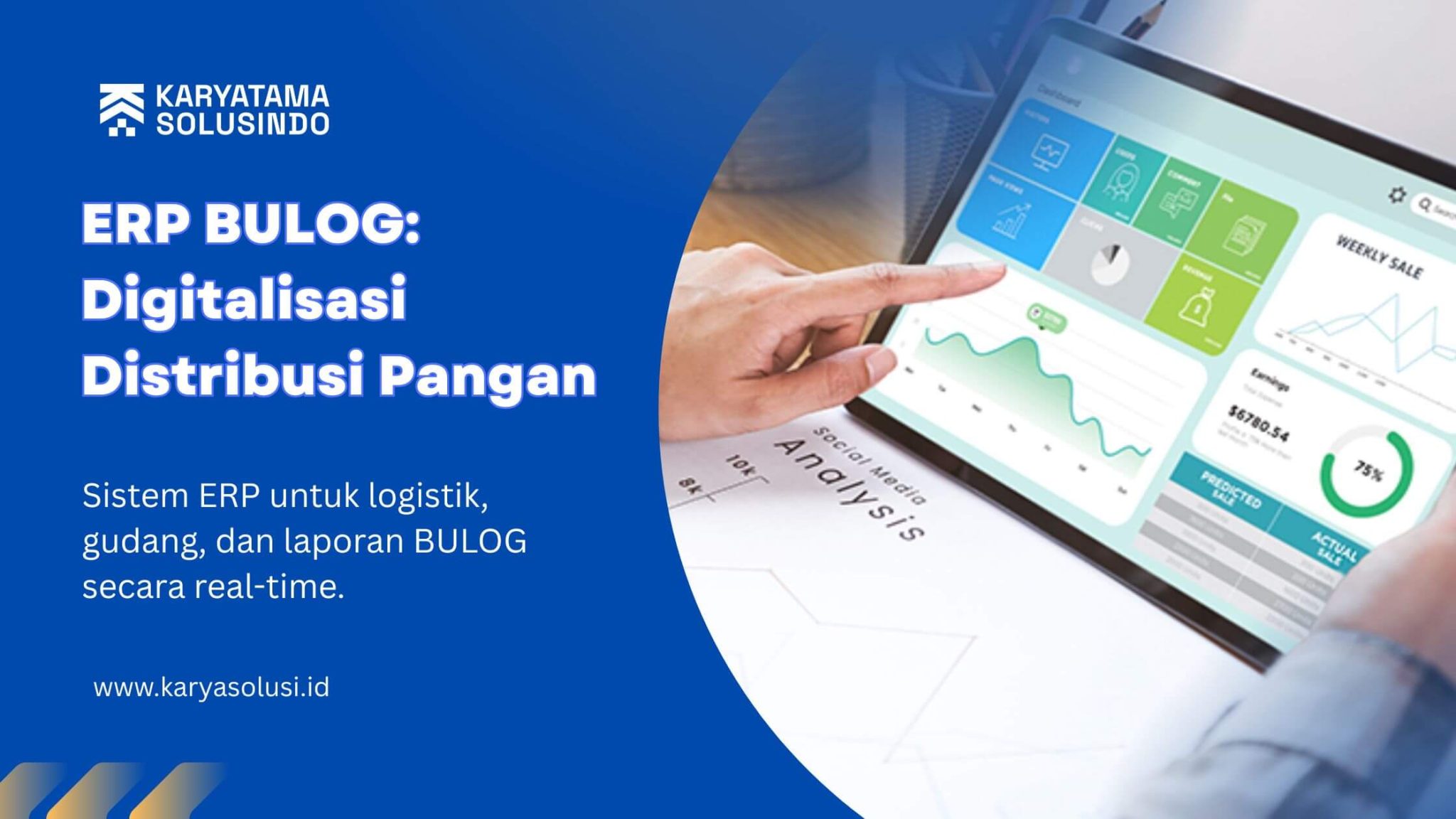 Sistem ERP BULOG untuk Digitalisasi Logistik Pangan - Karyatama Solusindo